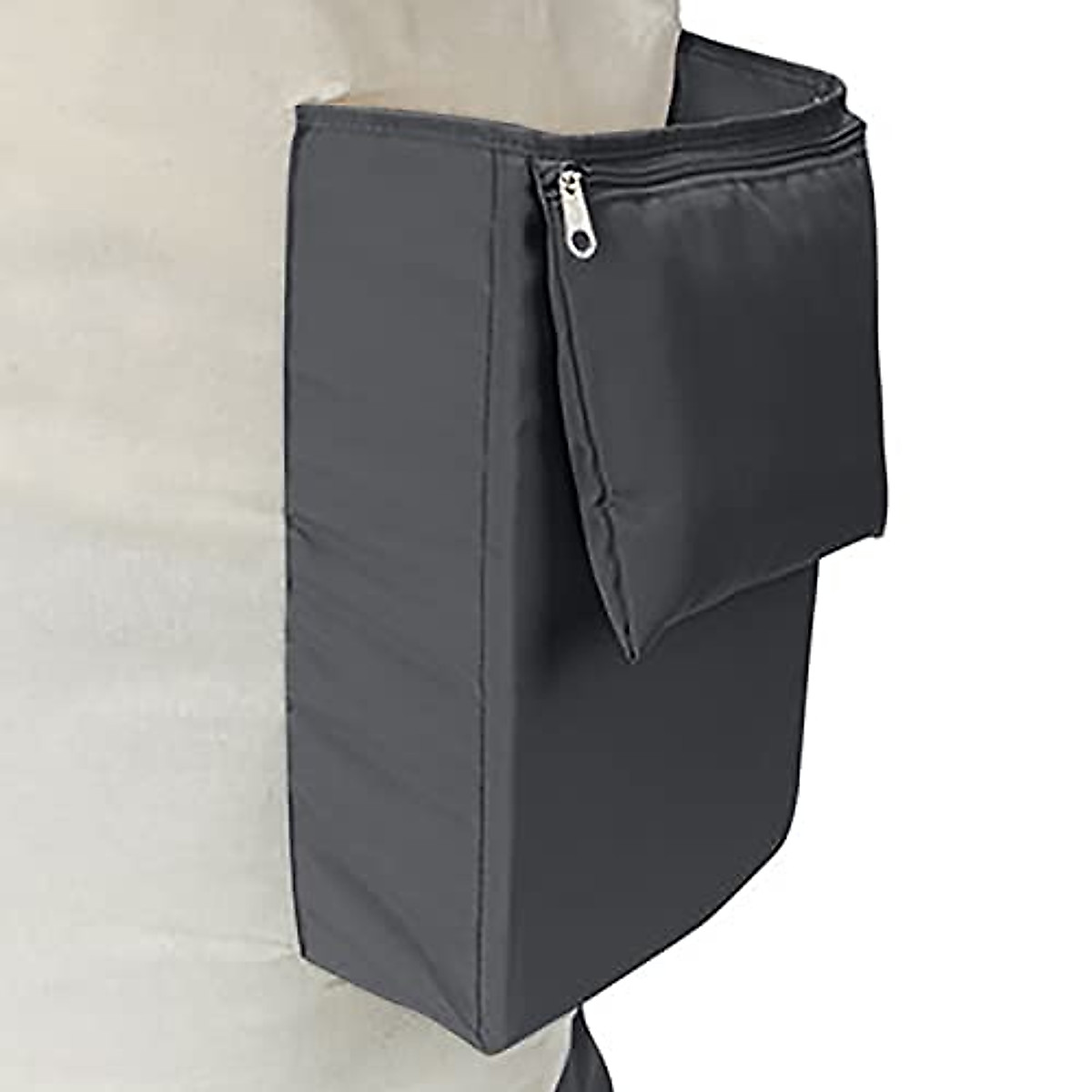 Woolite Heavy Duty Canvas Handle Carrying Strap Laundry Bag, Beige