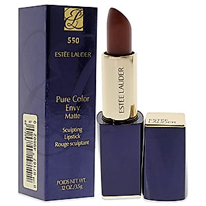 Estee Lauder Pure Color Envy Matte Sculpting Lipstick - 550 Mind Game for Women - 0.12 oz Lipstick