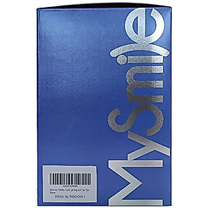 MySmile 1000ML Countertop Water Dental Flosser Teeth Cleaner 10 Settings Electric Power Oral Irrigator with UV Sanitizer Light Storage Bag and 7 Jet Tips