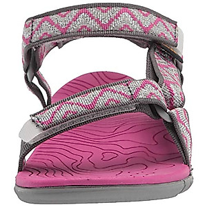 Teva Girls Hurricane 3 Sandal, Balboa Fucshia RED, 7 Toddler