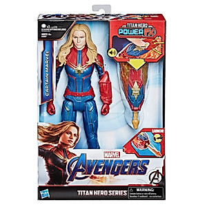 Avengers Marvel Endgame Titan Hero Power Fx Captain Marvel