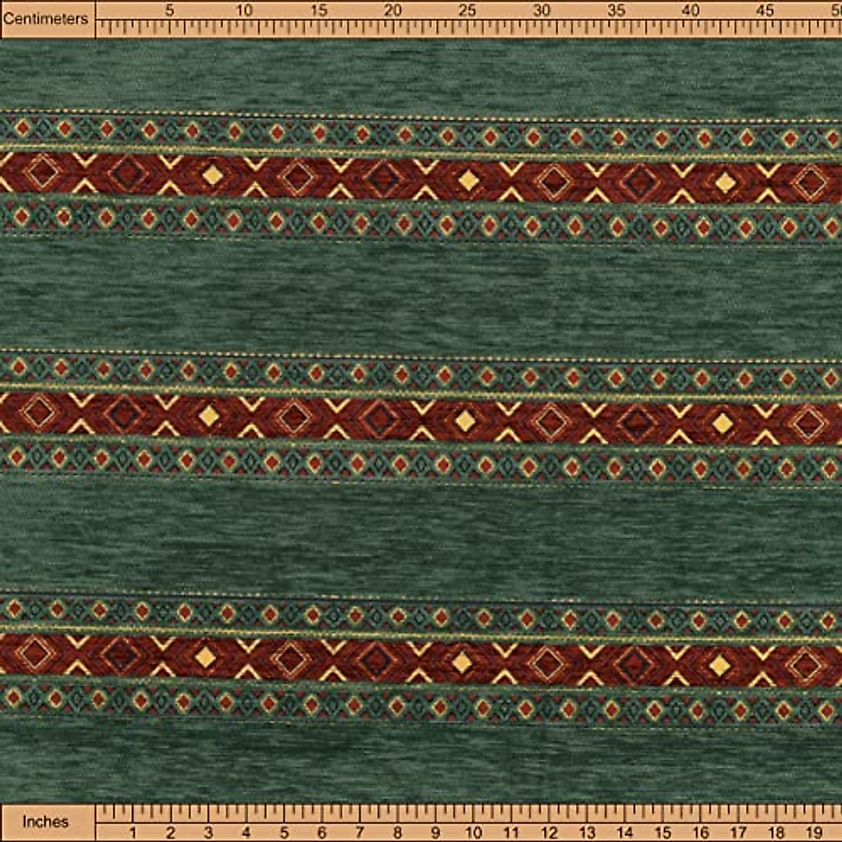 Kilim Pattern Upholstery Fabric Kilim Bohemian Boho Tapestry Tribal Southwestern Turkish Persian Moroccan Mexican Ethnic Rug Fabric by The Yard Meter