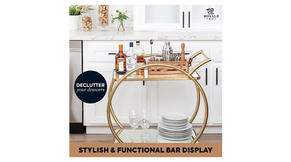 Premium Mixology Bartender Kit | 25 Cocktail Recipes
