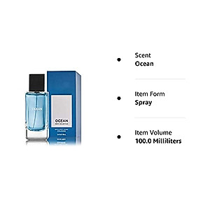 Bath and Body Works Ocean Cologne Men's Collection New Packaging 3.4 Ounce