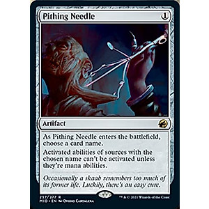 Magic The Gathering - Pithing Needle (257) - Innistrad: Midnight Hunt