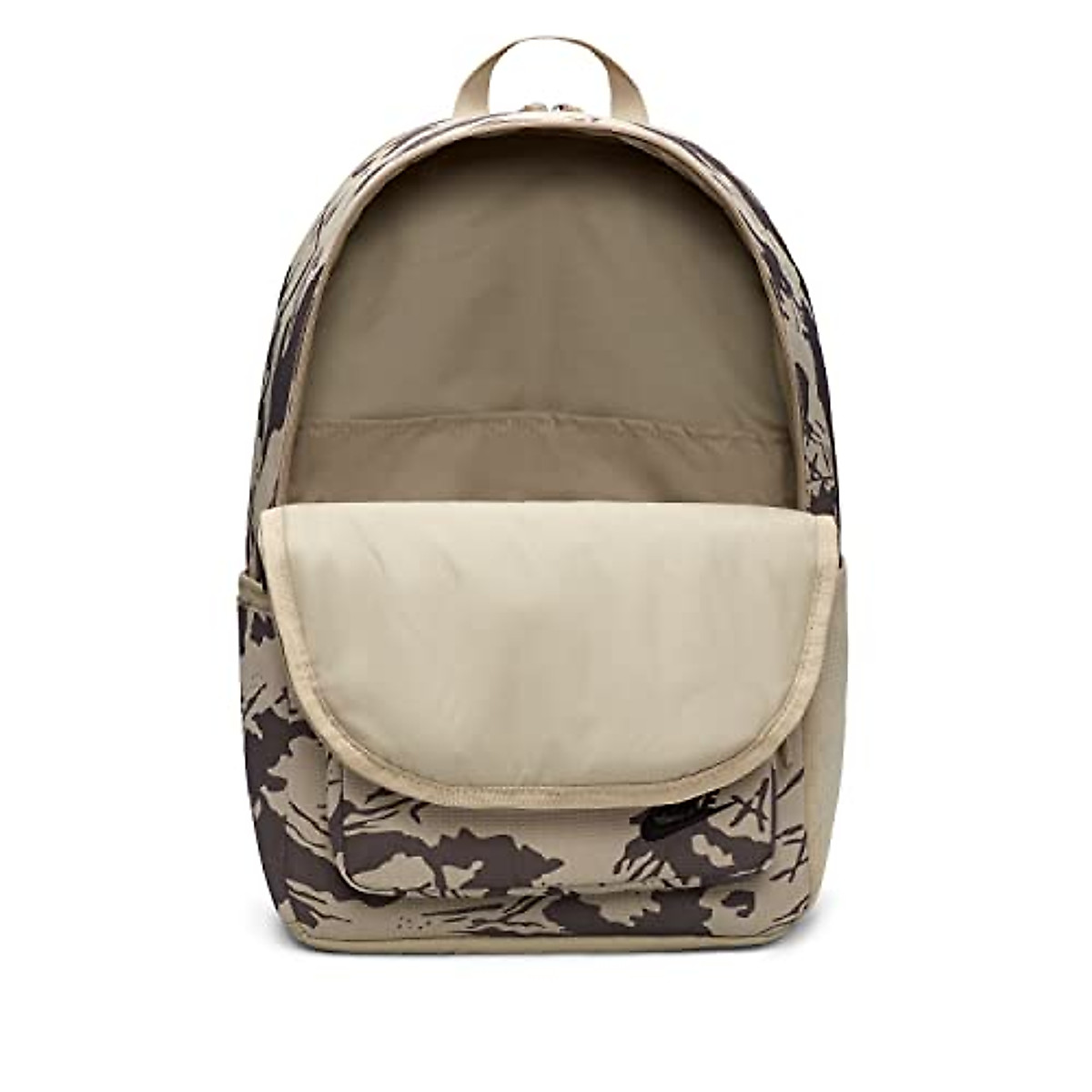Nike Heritage 2.0 CAMO Backpack Limestone/Black DQ5931-250, One Size