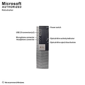 Dell Optiplex 980 Desktop / SFF High Performance Computer PC, Intel Core i5-650 Processor 3.2GHz, 8GB DDR3 Memory, 500GB HDD, Windows 10 Professional (Renewed) (500GB HDD DVW)