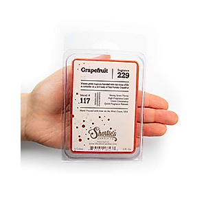 Shortie's Candle Company Grapefruit Wax Melts Multi Pack - Formula 117-2 Highly Scented Bars - Made with Essential & Natural Oils - Fruit & Berry Air Freshener Cubes Collection