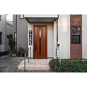 Custom Address Marker, Metal Address Sign, Vertical House Number, Address Number for Mailbox18"-44"