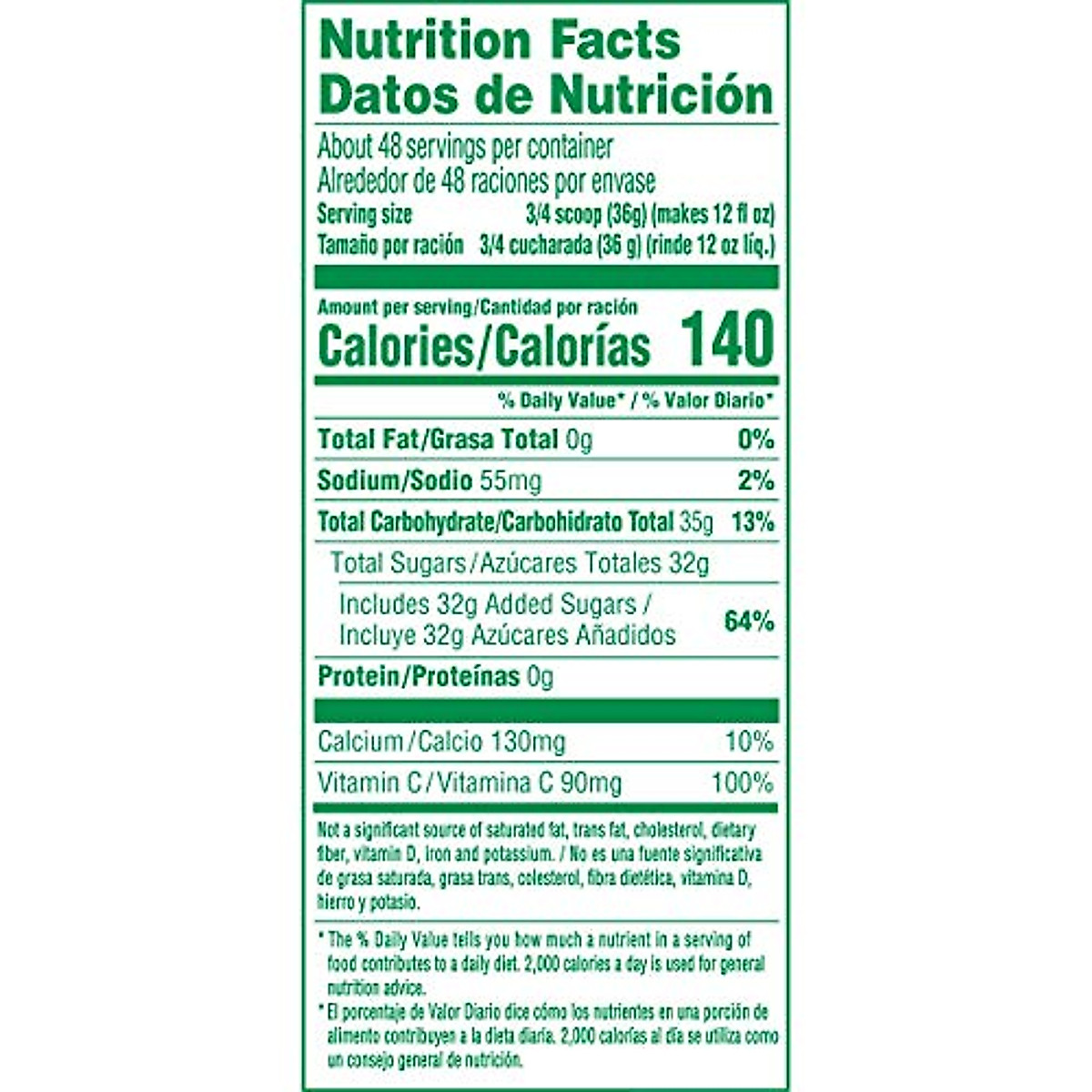 Tang Jumbo Orange Naturally Flavored Powdered Drink Mix 58.9 oz(Pack of 2)