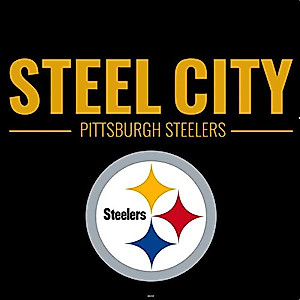 Skinit Decal Gaming Skin Compatible with PS4 Pro Console and Controller Bundle - Officially Licensed NFL Pittsburgh Steelers Team Motto Design