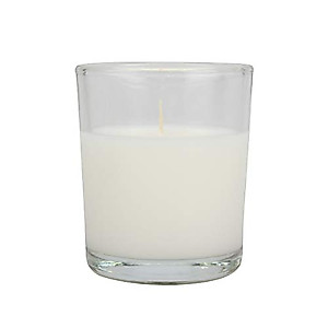Stonebriar SB-SP-3210A 15 Hour Long Burning Unscented Wax Filled Votive Holders, 48 Pack, White