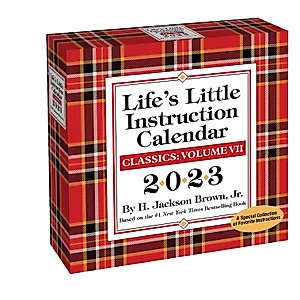 Life's Little Instruction 2023 Day-to-Day Calendar