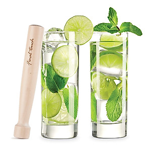 Final Touch Mojito Glass & Muddler Set (FTA1835)