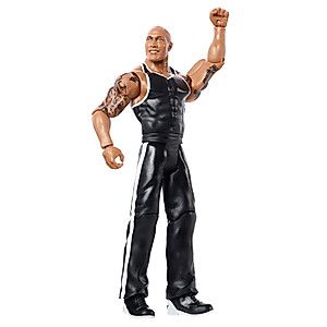 WWE MATTEL Top Picks The Rock Action Figure, 6-in Posable Collectible & Gift for Ages 6 Years Old & Up