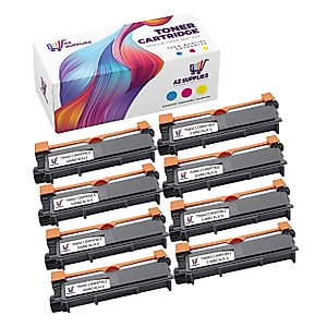 AZ Supplies Compatible Toner Cartridge Replacement for Brother TN660 JUMBO BLACK TN630 DCP-L2520DW-L2540DW HL-L2300D-L2305W-L2320D-L2340DW-L2360DW-L2380DW MFC-L2680W-L2700DW/05DW/07DW/20DW/40DW 8 Pack