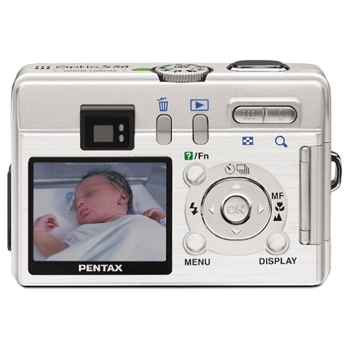 Pentax Optio S50 5MP Digital Camera with 3x Optical Zoom