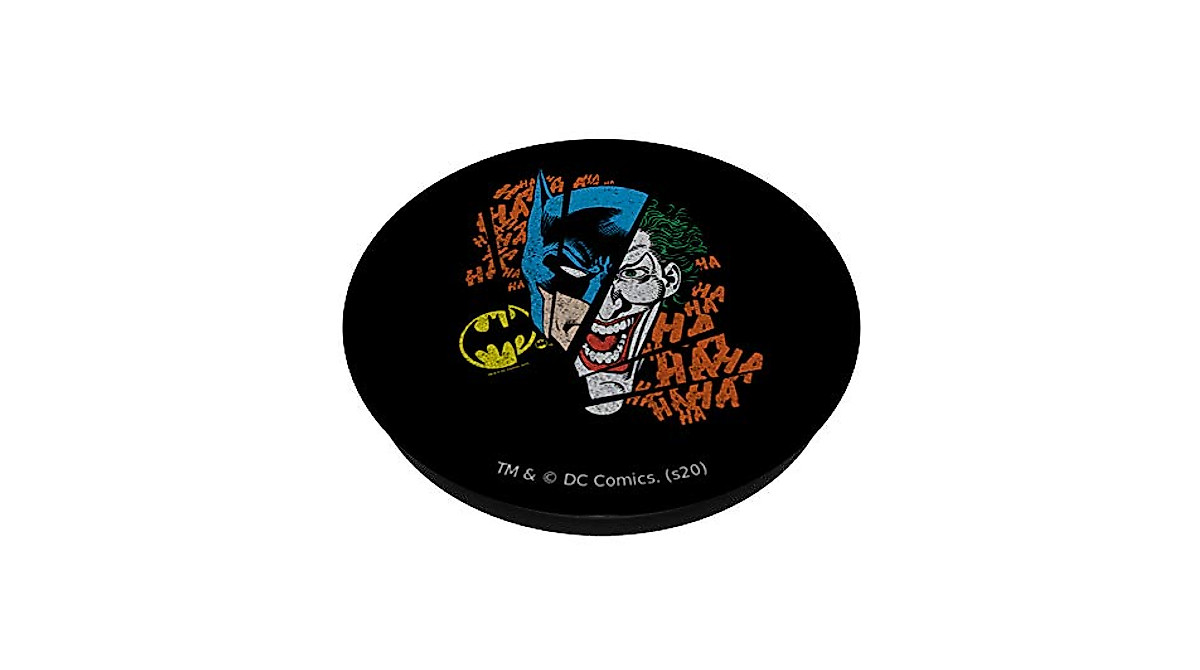 Batman Joker Broken Visage PopSockets Swappable Grip | Official DC Merch