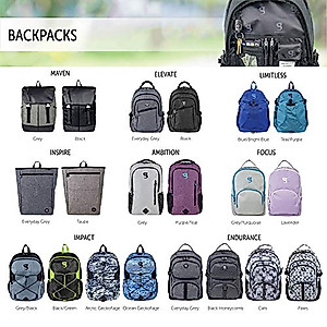 geckobrands Impact Backpack, Ocean geckoflage