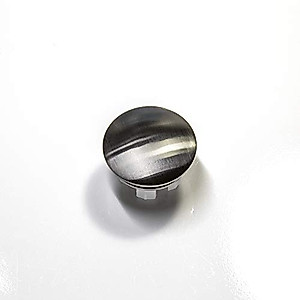 Bathroom Ceramic Sink Brass Overflow Cap Brushed Nickel