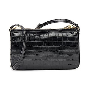 DKNY Lexi Double Crossbody, BLK/Gold