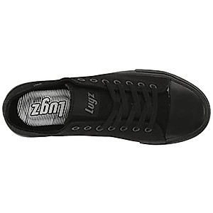 Lugz Mens Stagger Lo Lace Up Sneakers Shoes Casual - Black - Size 9 D