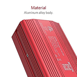 BESTEK 300W Power Inverter DC 12V to 110V AC Car Inverter with 4.2A Dual USB Car Adapter
