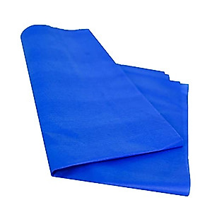 Lytio 100 Sheets Tissue Paper Aegean Blue Perfect for Gift Bags, Packing, Floral DIY Crafts (100 pcs, Aegean Blue)