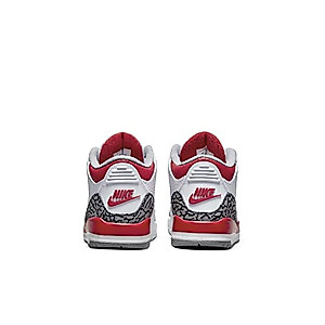 Jordan Preschool 3 Retro PS DM0966 160 Fire Red - Size 3Y