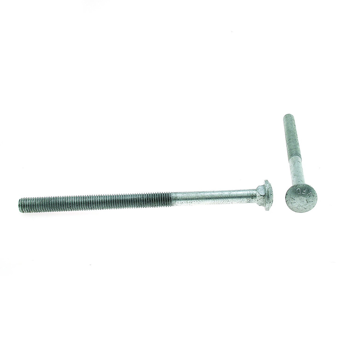 Prime-Line 9065395 Carriage Bolts, 5/8 In.-11 X 10 In., A307 Grade A Hot Dip Galvanized (10 Pack)