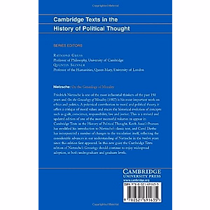 Nietzsche: 'On the Genealogy of Morality' and Other Writings: Revised Student Edition (Cambridge Texts in the History of Political Thought)
