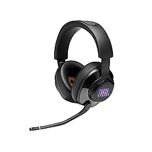 JBL Quantum 400 - Wired Over-Ear Gaming Headphones with USB and Game-Chat Balance Dial - Black (Renewed)