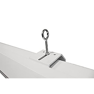 Elite Screens Manual Grande 2 Series, 180" Diag. 16:9, Manual Pull-Down Projection Screen, Office/Home/Movie Theater/Presentation, M180XWH2-G