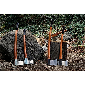 1844 Helko Werk Germany Vario 2000 Heavy Log Splitter - German Made Splitting Axe and Splitting Maul and Best Axe for Splitting Wood and Splitting Firewood Heavy Splitter - Head 6.5 lbs, Handle 36 in. (Heavy Log Splitter) #10058