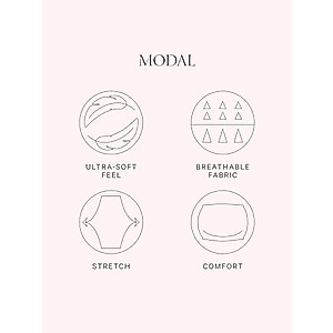 Victoria's Secret Modal Pajama Set, Long Sleeve Shirt and Pants, Pajamas for Women, Black W Angel Pink Piping, M