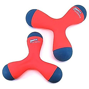 Chuckit! Amphibious Tri-Bumper Fetch Dog Toy, Medium (8.2 Inch)