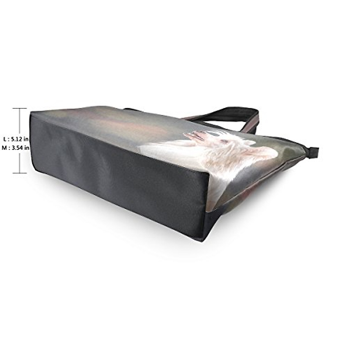 My Daily Women Tote Shoulder Bag Chinese Crested Dog Handbag Large