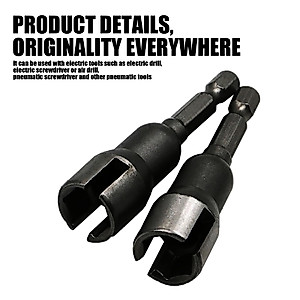 Gunhunt 2-Inch Hexagonal Handle Wrench, Black, Alloy Steel, Carbon Steel