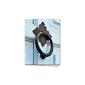 Note Card Cafe Realtor Greeting Cards with Kraft Envelopes | 72 Pack | Blank Inside, Glossy Finish | Door Knockers | Set for Greeting Cards, Housewarming, New Home, Thank You