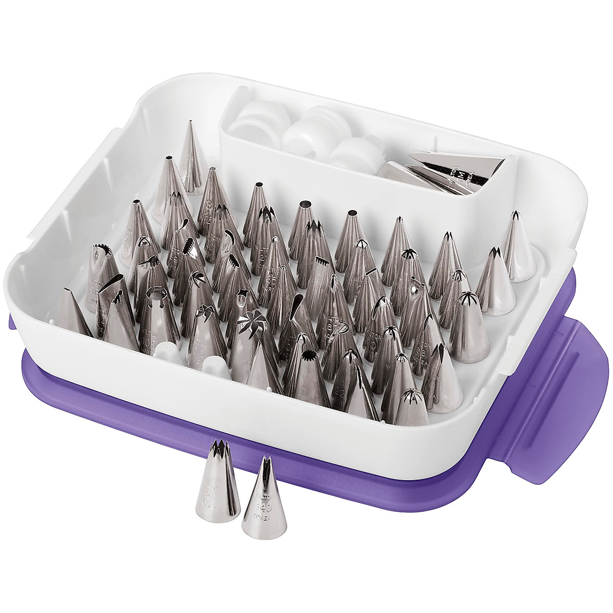 Wilton Tool Caddies, Assorted, White and Purple