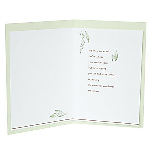 Hallmark Sympathy Greeting Card (Our Hearts are with You)