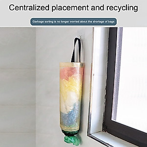 Hanging Hanging Rubbish Bag Bag Extraction Bag Box Round Miscellaneous Kitchen Storage Convenient Bag Organizer Kitchen Storage Wall Kitchen，Dining & Bar