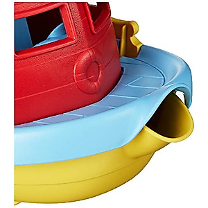 Green Toys Tug Boat Red - CB2