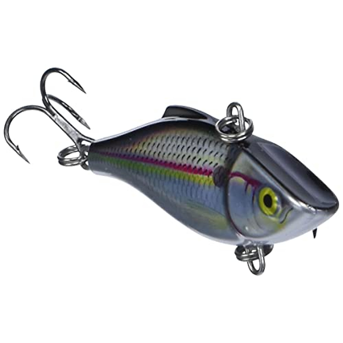 Rapala Rattlin' Rapala 05 Fishing lure, 2-Inch, Holographic Shad
