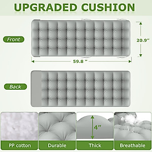 Suteck Zero Gravity Chair, Reclining Camping Lounge Chair w/Removable Cushion, Upgraded Lock and Cup Holder, Reclining Patio Chairs Folding Recliner for Indoor and Outdoor