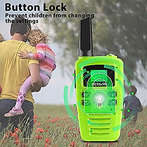 Retevis RA35 Walkie Talkies, Walkie Talkie for Kids Adults, Long Range Two Way Radios, Toddler Walkie Talkie for Boys Girls Family 2 Way Radio for Biking, Hiking, Cruise 2 Pack