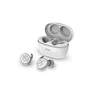 PHILIPS T3215 Wireless in-Ear Earbuds, TWS Bluetooth 5.1 Stereo Headphones, IPX4, Up to 24 (6+18) hrs of Playtime with USB-C Charging case - White (TAT3215WT)