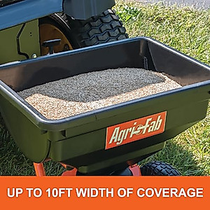 Agri-Fab 45-0530-131, 85 lb. Tow Broadcast Spreader,Black/Orange