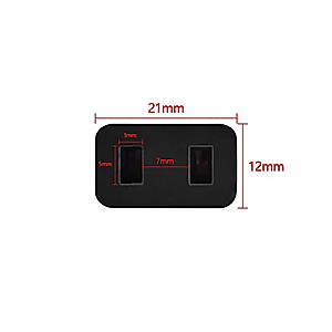 J-ZMQER 8ft 2-Prong Square AC Power Cord Cable Lead Compatible with Tandberg Equipment 3003A 3006A 3009A Power Amplifiers