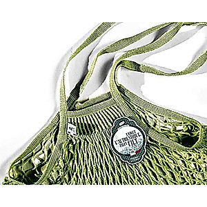Filt French Market Net Bag Pergola Green - Made in France